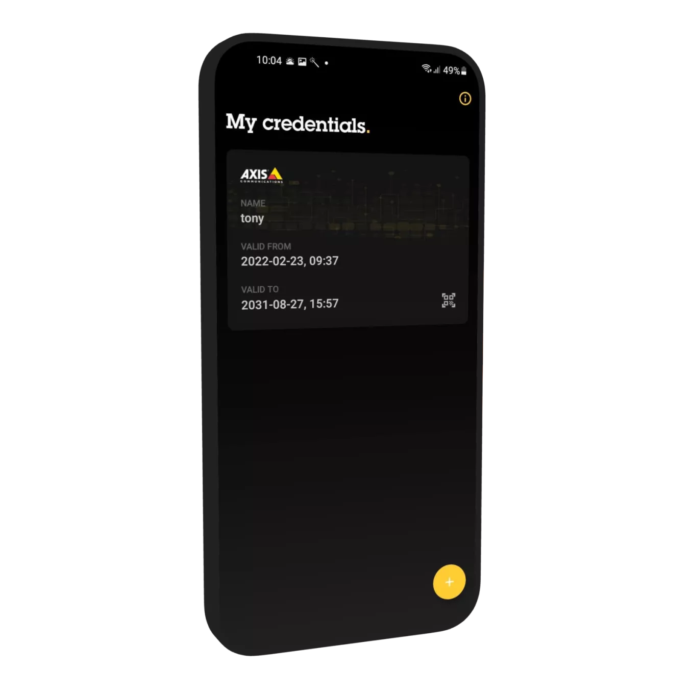 AXIS Mobile Credential | Axis Communications